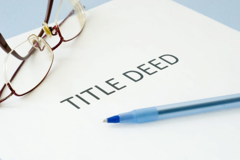 All You Need to Know About Title Deed - Your Place Real Estate
